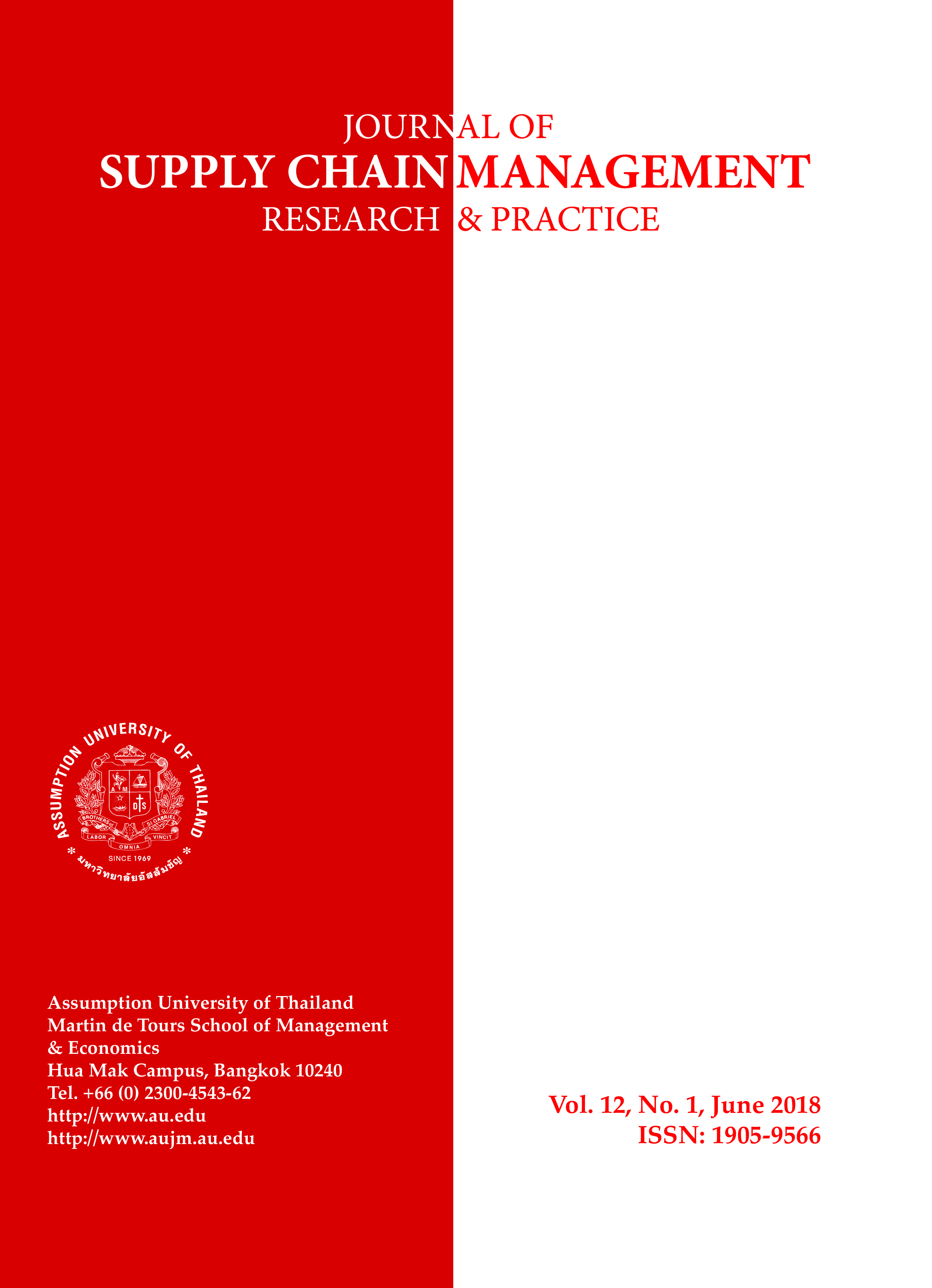 CSPS Resource Centre - Journal of Supply Chain Management: